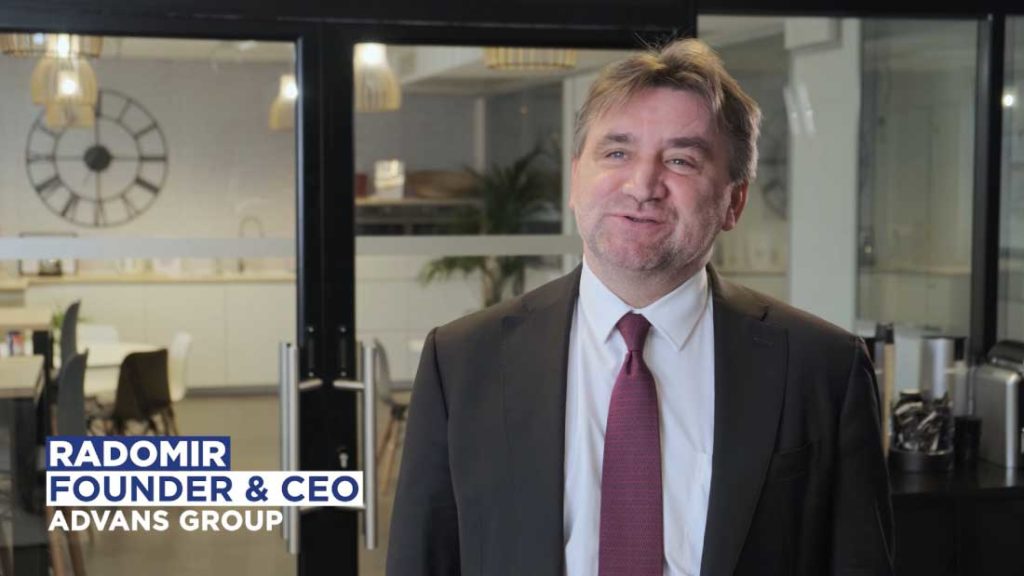 Radomir, notre Président co-Fondateur - ADVANS Group